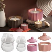 China DIY crystal dropper, cement cup, jar, silicone film, striped gypsum candle cup, decorative mirror, silicone mold for sale