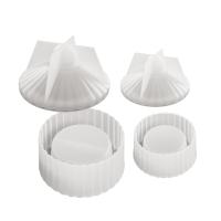 China DIY crystal dropper, cement cup, jar, silicone film, striped gypsum candle cup, decorative mirror, silicone mold for sale