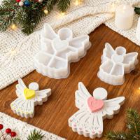 China Hot selling ornament silicone mold DIY size can be used to insert flowers, love angels, candles, gypsum mold for sale