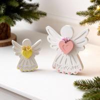 China Hot selling ornament silicone mold DIY size can be used to insert flowers, love angels, candles, gypsum mold for sale