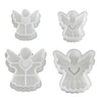 China Hot selling ornament silicone mold DIY size can be used to insert flowers, love angels, candles, gypsum mold for sale