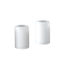 China Cylindrical tube smooth striped candle holder silicone mold DIY aromatherapy gypsum cement resin grinding tool for sale