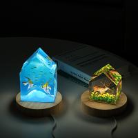 China DIY crystal dropper grinding tools, house specimens, table decorations, silicone molds for sale