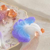 China Crystal Drip Glue DIY Goldfish Koi Earrings Pendant Keychain Fish Tank Landscape Carp Silicone Mold for sale