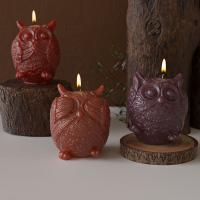 China DIY aromatherapy plaster covers the eyes, mouth, and ears, not looking, not listening, not speaking, owl candles, silicone molds for sale