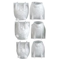 China DIY aromatherapy plaster covers the eyes, mouth, and ears, not looking, not listening, not speaking, owl candles, silicone molds for sale