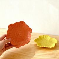 China Lotus Leaf Plate Tray Silicone Mold DIY Aromatherapy Gypsum Lotus Storage Plate Dropping Mold for sale