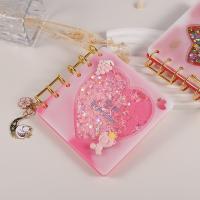 China Crystal Drip Glue Flowing Sand Notebook Mold Flowing Sand Star Love Chessboard Pattern Notebook No Seal Silicone Grinding for sale