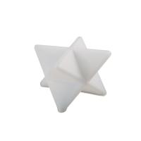 China DIY Drip Glue Melkaba Star Crystal Stone Mold Hexagram Star Pendant Jewelry Ornament Silicone Mold for sale