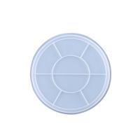 China DIY crystal dropper mold, circular fruit dessert storage tray, silicone mold, Amazon hot push for sale