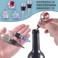 China DIY crystal dropper mold, bottle stopper dropper jewelry, crystal gemstone crystal cluster silicone mold for sale