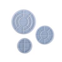 China DIY crystal dropper mold fruit meal bag circular tray multi-purpose practical silicone mold wholesale for sale
