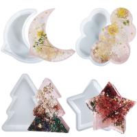 China DIY dropper mold, moon pentagram, cloud, Christmas tree, large bookshelf, table, specimen, silicone mold for sale