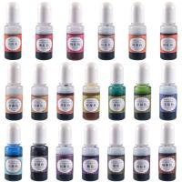 China DIY crystal dropper pigment ink transparent colorant UV resin adhesive paste material for sale