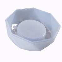 China DIY crystal dropper mold, new deepened version, side cut ashtray, high mirror crystal dropper mold for sale