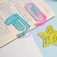 China DIY dropper resin paper clip silicone mold, heart-shaped flower pentagram cross buckle mold for sale