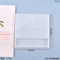 China DIY Crystal Resin Mold Large Square Frame Display Stand Silicone Mold Wholesale Stock for sale