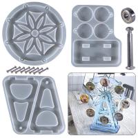 China DIY Crystal Drip Glue Mold Creative Fun Play Ferris Wheel Platform Decoration Silicone Mold Spot Wholesale for sale