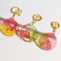 China DIY Crystal Resin Christmas Pendant Earrings Keychain Pendant Jewelry Dropping Silicone Mold for sale