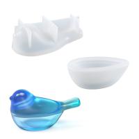 China DIY crystal dropper resin grinding tool, three-dimensional bird storage box, silicone mold source factory wholesale for sale