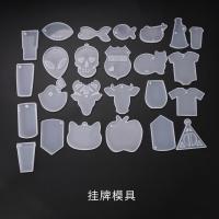 China DIY crystal dropper mold hanging whale deer head cup decoration pendant hanging silicone mold for sale