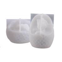 China DIY Dinosaur Egg Candle Mold Dinosaur Baby Shell Breaking Tyrannosaurus Candle Gypsum Silicone Mold for sale
