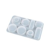 China DIY crystal dropper mold pendant, geometric hanging accessory, earring making, jewelry silicone mold for sale