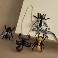 China DIY dropper lizard ant spider scorpion centipede cockroach fly ant fly keychain silicone mold for sale