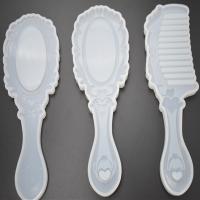 China Mirror crystal dropper UV resin glue handmade silicone mold retro mirror comb mold DIY handmade dropper glue for sale