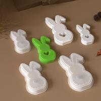 China Easter Suture Rabbit Silicone Mold DIY Aromatherapy Candle Gift Rabbit Ornament Gypsum Mold for sale