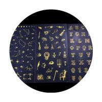 China DIY Crystal Droplet Material Transparent Stickers Gold Stickers Small Universe Civilization Era Opera Phantom Stickers for sale