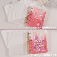 China Crystal dropper mirror resin ice cream rectangular quicksand notebook cover silicone mold wholesale for sale