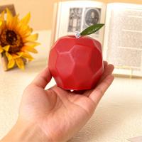 China DIY diamond shaped sliced pear apple candle silicone mold aromatherapy gypsum fruit dropper mold for sale
