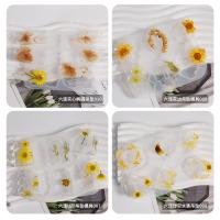 China DIY Crystal Dropping Gel Irregular Shield U-shaped Flower Leaf Earrings Pendant Silicone Mold for sale