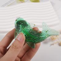 China Crystal dropper 3D resin carp goldfish ornament DIY candle aromatherapy gypsum silicone mold for sale