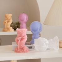 China DIY Drip Glue Halloween Rose Ghost Hand Pendant Magic Claw Ghost Handball Aromatherapy Gypsum Candle Silicone Mold for sale