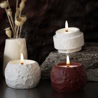 China DIY Dropping Mold Space Moon Series Storage Box Candle Cup Aromatherapy Gypsum Silicone Mold for sale