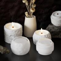 China DIY Dropping Mold Space Moon Series Storage Box Candle Cup Aromatherapy Gypsum Silicone Mold for sale