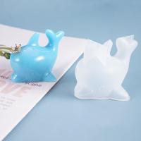 China DIY crystal dropper mold 3D three-dimensional dolphin cartoon cute decoration silicone mold wholesale for sale