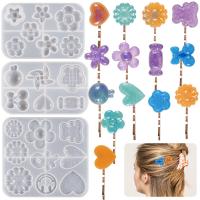China DIY crystal dropper hair clip ring bracelet silicone mold flower windmill fruit heart patch grinder for sale
