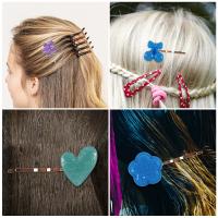 China DIY crystal dropper hair clip ring bracelet silicone mold flower windmill fruit heart patch grinder for sale