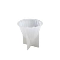 China DIY Aromatherapy Candle Gypsum Grinding Tool Princess Dress Wedding Puff Evening Dress Cake Silicone Mold for sale