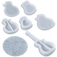 China DIY crystal dropper mold guitar storage box mold hanging decoration silicone mold spot wholesale for sale