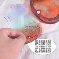 China DIY crystal dropper mold guitar storage box mold hanging decoration silicone mold spot wholesale for sale