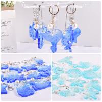 China Drip glue DIY ocean wind resin earrings pendant silicone mold jellyfish shell marine animal grinding tool for sale