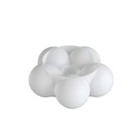 China Minimalist Ins style Bubble Cloud Petals Flower Candlestick Silicone Mold DIY Aromatherapy Gypsum Mold for sale