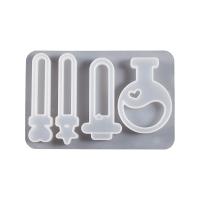 China Crystal dropper magic bottle, quicksand test tube bottle pendant, silicone mold DIY key pendant, dropper grinder for sale