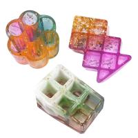 China DIY crystal dropper molds, multiple beautiful and creative lipstick storage boxes, silicone molds, spot wholesale for sale