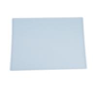 China DIY Crystal Dropping Glue Mold Writing Board Writing Stationery Desk Mat Platform Mirror Silicone Mold for sale