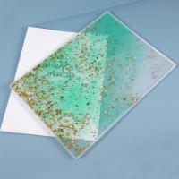 China DIY Crystal Dropping Glue Mold Writing Board Writing Stationery Desk Mat Platform Mirror Silicone Mold for sale